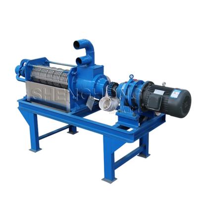 Cina 12 mesi di garanzia per disidratore automatico di letame suino / separatore di letame bovino per allevamenti di animali globali in vendita
