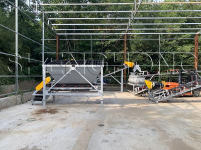 China Pig Manure Organic Fertilizer Granulator Production Line for sale