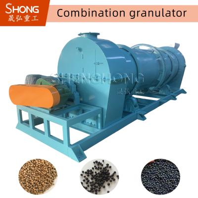 China Rotary Drum Stirring Teeth Organic Fertilizer Granulator 3-5ton/hour for sale