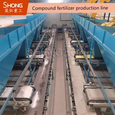 China NPK Compound Fertilizer Production Line 3-8mm Granules 380V for sale
