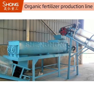 China 10TPH Organic Fertilizer Production Line For Warehouses organic fertilizer granulator for sale