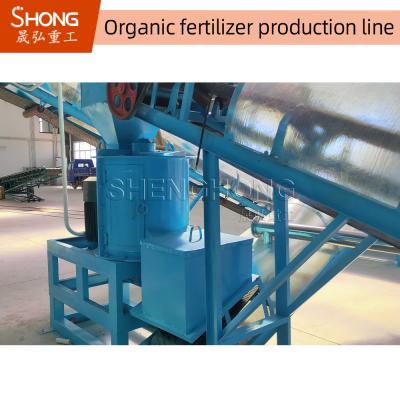 China Vermicompost Organic Fertilizer Granulator Production Machinery for sale