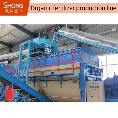 China Manure Organic Fertilizer Granulator Production Line Chicken Pig Powder for sale