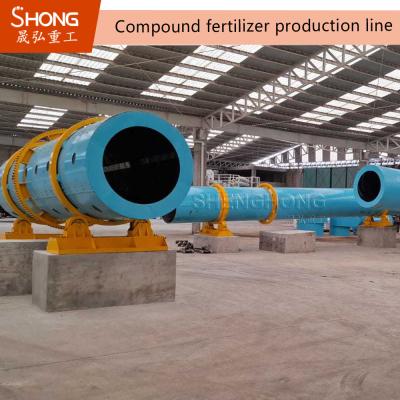 China NPK Compound Fertilizer Production Line with 100,000 Tons Annual Output for 1-10mm Ball Shape Granules for sale