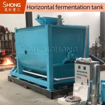China Full Automatic 304 Stainless Steel PLC Remote Control Fermentation Compost Equipment for Organic Fertilizer Production for sale