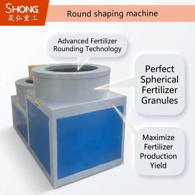 China Fertilizer Granule Polishing and Rounding Machine for Perfect Spherical Shape, High Yield, and Continuous Operation for sale