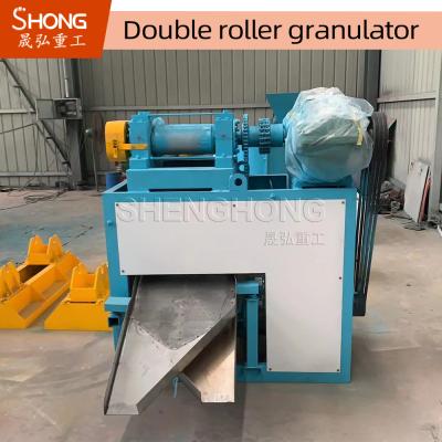 China NPK Dry Chemical Powder Compound Fertilizer Granulator With Double Roller for sale