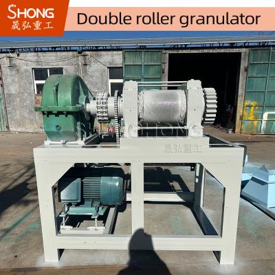 China Double Roller Extrusion Granulator for Fertilizer with 1-4 t/h Capacity Dry Granulation Technology and ISO SGS BV Certification for sale