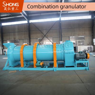 China Rotary Organic Fertilizer Granulator Machine 2-20T/H Output for sale