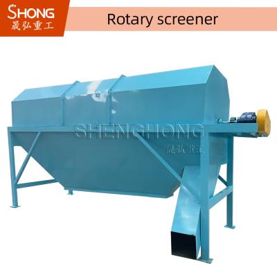 China Anti-Clogging Rotary Drum Screener with High Output and Multi-Mesh Compatibility for Fertilizer Lines for sale