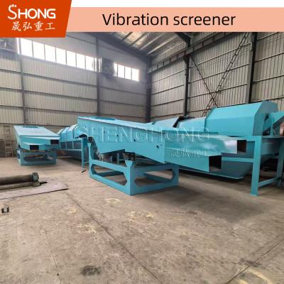 China Customizable 304 Stainless Steel Vibratory Screening Equipment for 1-10 Tons Per Hour Animal Waste Processing for sale