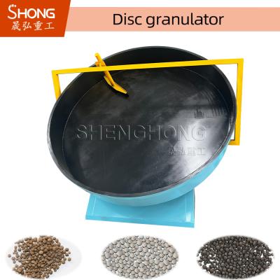 China Bentonite Compound Fertilizer Granulator With 0.5TPH Capacity Carbon Steel Material and Adjustable Disc Inclination for sale