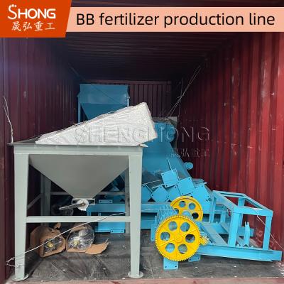 China Semi-automatic BB Fertilizer Production Line with PLC Control for 10-30 Tons per Hour Bulk Blending Fertilizer Plant for sale