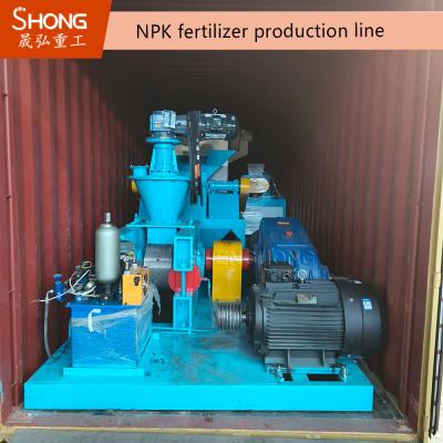 China Customized Roller Extrusion NPK Fertilizer Production Line with Flexible Voltage Capacity Configuration and 1-20 T/H Capacity Range for sale