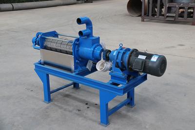 China 500kg Automatic Manure Dewatering Machine With Great Service for sale