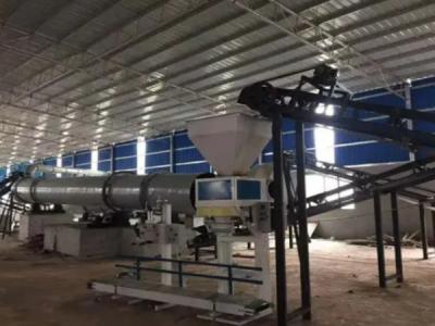 China Organisches Düngemittel-Granulations-Maschinen-Fertigungsstraße für Schwein-Schaf-Pferdemisten zu verkaufen
