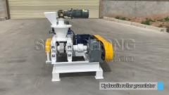 Hydraulic roller granulator dry roller granulation machine organic fertilizer production plant
