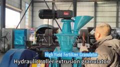 Hydraulic roller granulator Compound Fertilizer Granulator
