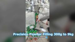 JY-F1 Semi-Automatic Powder Filling Machine for 300g-9kg Bags with Touch Screen Control