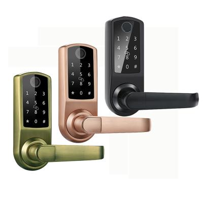China APP van het vingerafdrukwachtwoord de Intelligente Legering van het de Ingangsaluminium van Keyless van het Deurslot Te koop