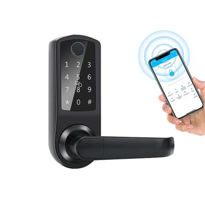China APP van het vingerafdrukwachtwoord de Intelligente Legering van het de Ingangsaluminium van Keyless van het Deurslot Te koop