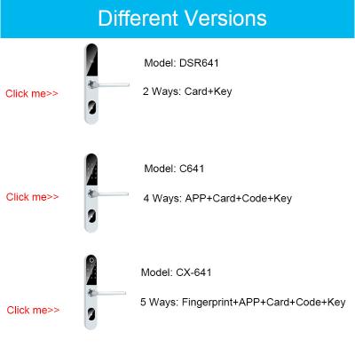 Cina Slim European Standard Mortise Smart Fingerprint Door Lock With TT LOCK APP in vendita