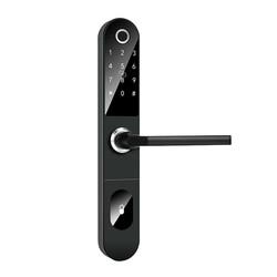 Cina Slim European Standard Mortise Smart Fingerprint Door Lock With TT LOCK APP in vendita