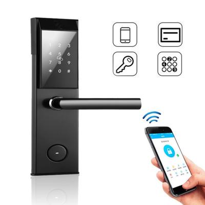 China Electronic Security Apartment Smart Door Lock APP Digital Keypad IC Card For Home for sale