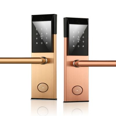 China Electronic Security Apartment Smart Door Lock APP Digital Keypad IC Card For Home for sale