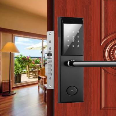 China Electronic Security Apartment Smart Door Lock APP Digital Keypad IC Card For Home for sale
