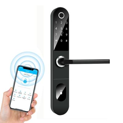 Cina 6V Fingerprint APP Control Door Lock  Aluminum Alloy For Home in vendita