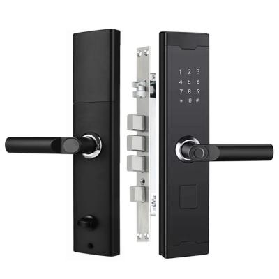 China Fechadura da porta esperta do Smart Home do fechamento da senha da fechadura da porta da impressão digital anti olhar for sale
