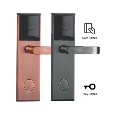 China Fechaduras da porta do cartão chave do ODM Cerradura Smart RFID do OEM/para o apartamento do motel do hotel for sale