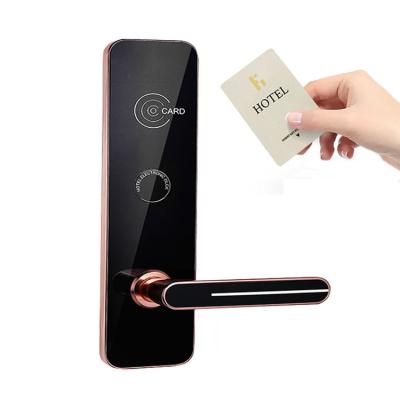 Smart RFID Hotel Key Card Door Locks 300*75mm With Energy Saving Switch