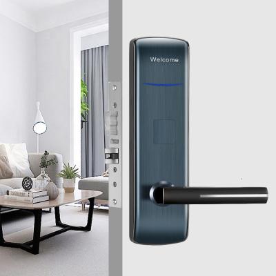中国 Gold Color Zinc Alloy Hotel Electronic Locks with Card Encoder for Hotel Motel Apartment 販売のため