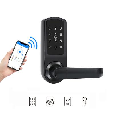 Cina Serrature di porta astute elettroniche della carta dell'hotel delle serrature di porta della camera da letto 180mm di Smart 6V aa in vendita