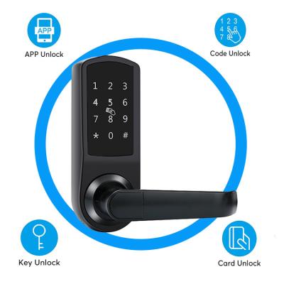 China 4 Colors Optional Deadbolt Smart Password Door Locks with TTlock App Te koop
