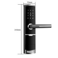 China Smart Ttlock Wifi Keyless Entry Locks 65mm Hotel Key Card Lock for sale