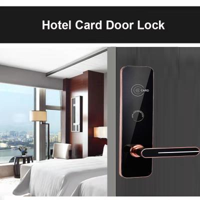 Cina OEM/ ODM Manufacturer Zinc Alloy Key Card Door Locks for Hotel Apartment Home in vendita