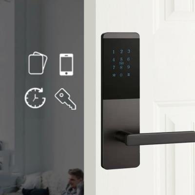 China Aluminum Alloy Smart App Controlled Door Locks With Touch Keypad zu verkaufen
