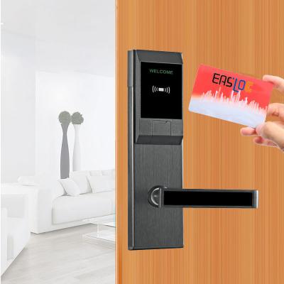 China Stainless Steel 3KG Electronic Key Card Door Locks Hotel ROHS for sale