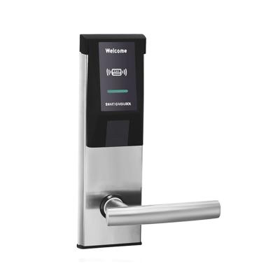 Cina Serratura di porta astuta elettronica della carta chiave delle serrature di porta dell'hotel di RFID 285mm per gli hotel in vendita
