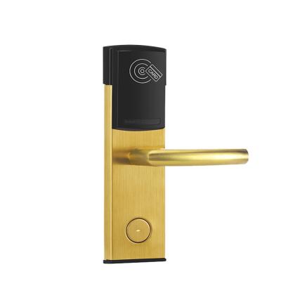 Cina Serratura astuta della maniglia dell'hotel di porta della carta Keyless intelligente d'acciaio elettronica della serratura in vendita