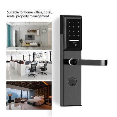 Cina High Security Stainless Steel TTlock App Smart Keypad Door Lock for Apartment office in vendita