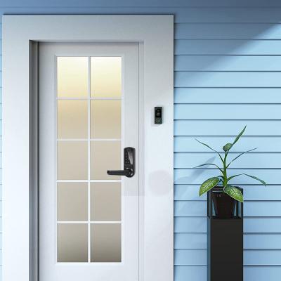 China Single Latch Deadbolt Security Electronic Smart Fingerprint Door Lock with TTlock app Te koop