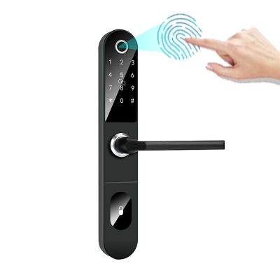 China Impressão digital esperta eletrônica das fechaduras da porta 25uA 150mA APP de WIFI do quarto for sale