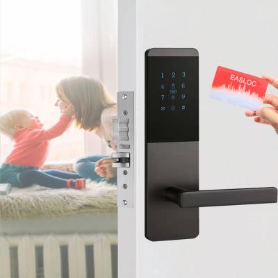 China O apoio da fechadura da porta de Tuya/TTLock APP Smart envia a senha provisória com punho à venda