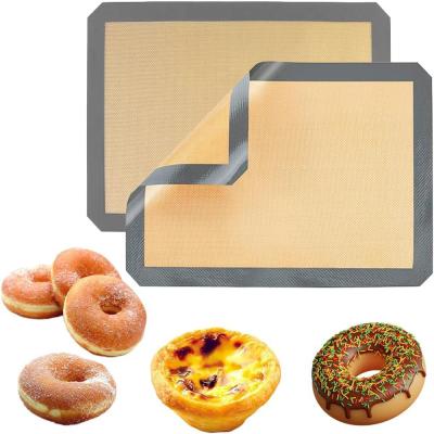 China Silicone Rectangular Baking Mat, Non-Stick, Reusable, Dishwasher Safe, Food Safe, Heat Resistant for sale