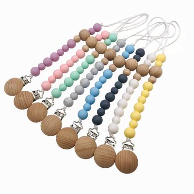 China Silicone Pacifier Clips for Babies | Universal Soother Clips for sale