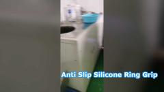 40mm Silicone Hanging Ring with Anti-slip Design, FDA Certified Food Grade Silicone, Factory Direct